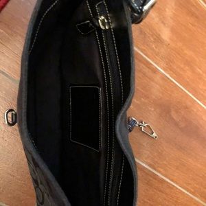 Coach | Bags | Coach Logo Small Shoulder Bag | Poshmark